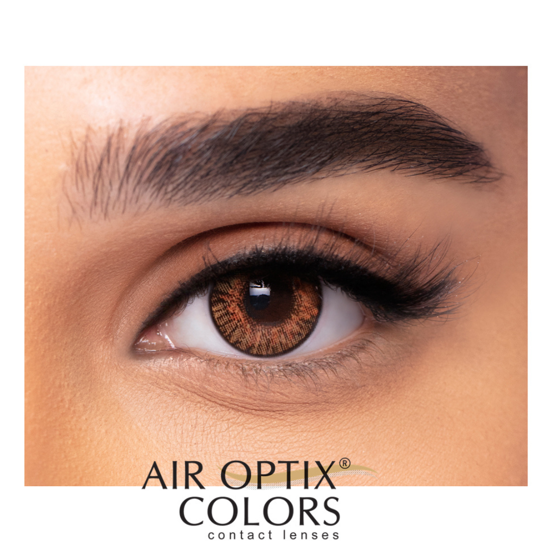 Alcon Air Optix Colors Honey 2 Lenses Box