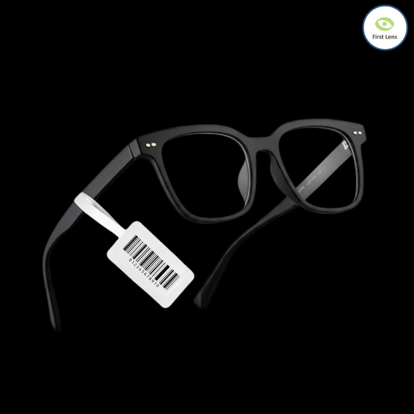 First Lens AzureBay Blue Light Computer Glasses - Black - B119