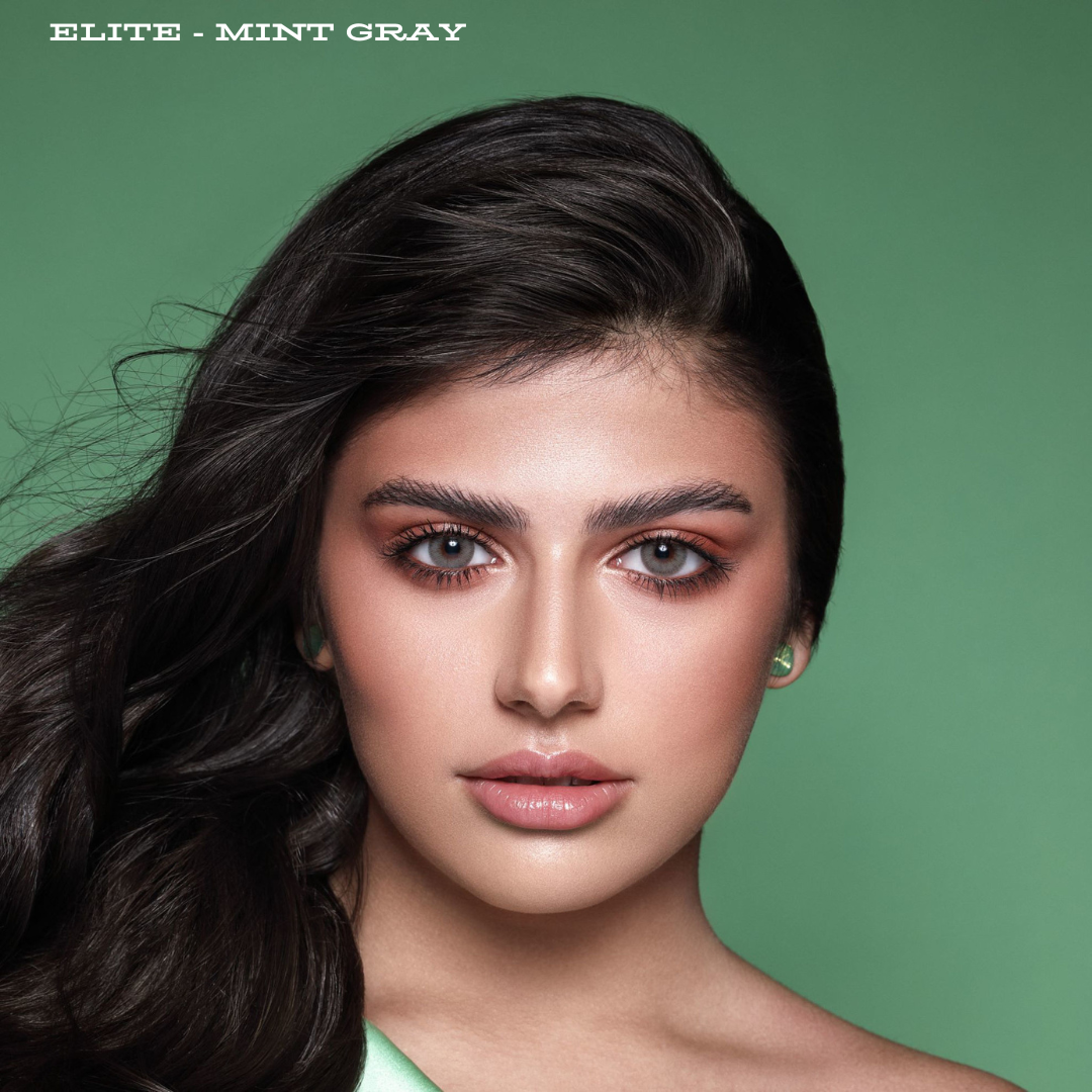 Bella Monthly Elite Collection Mint Gray (2 Lens/Box)