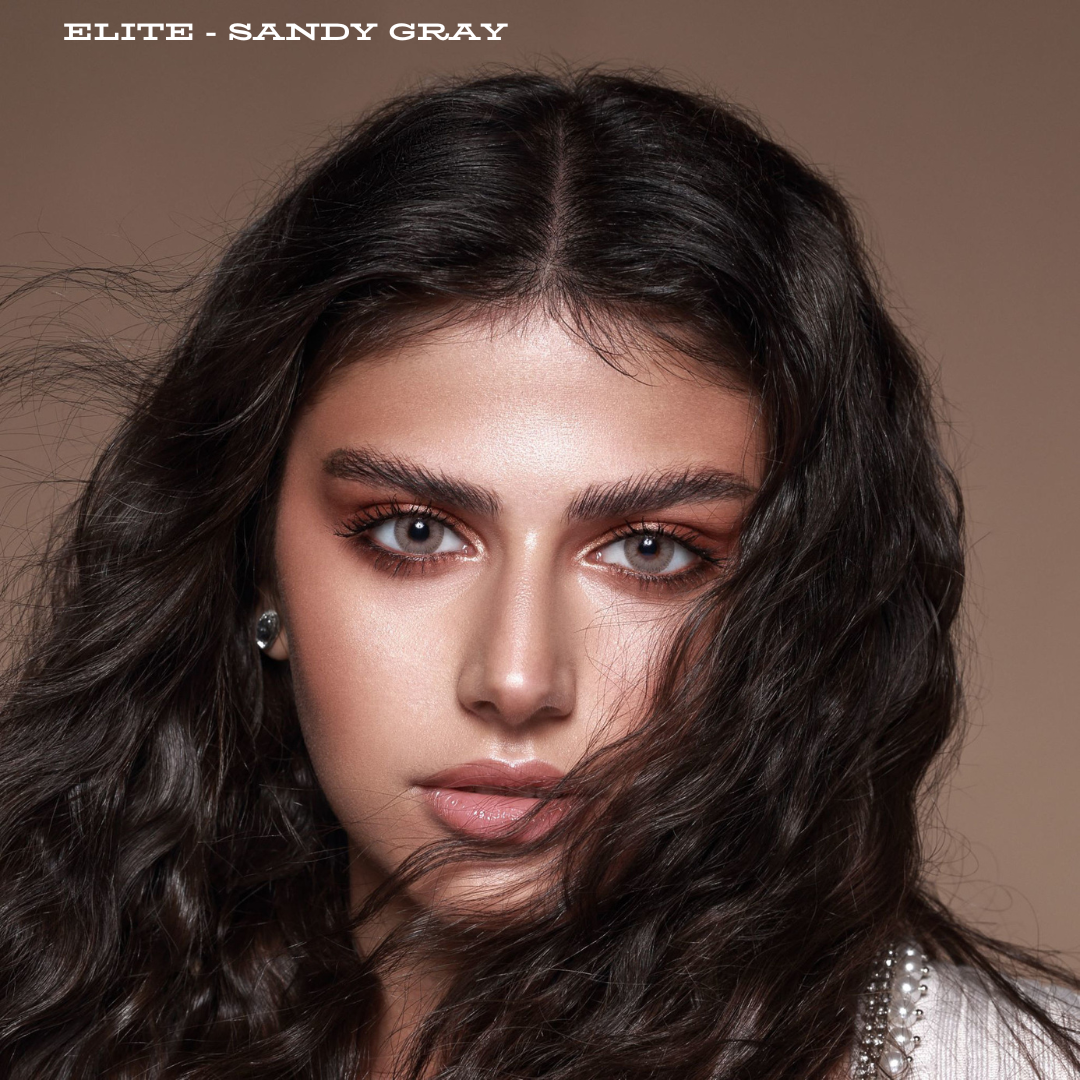 Bella Monthly Elite Collection Sandy Gray (2 Lens/Box)