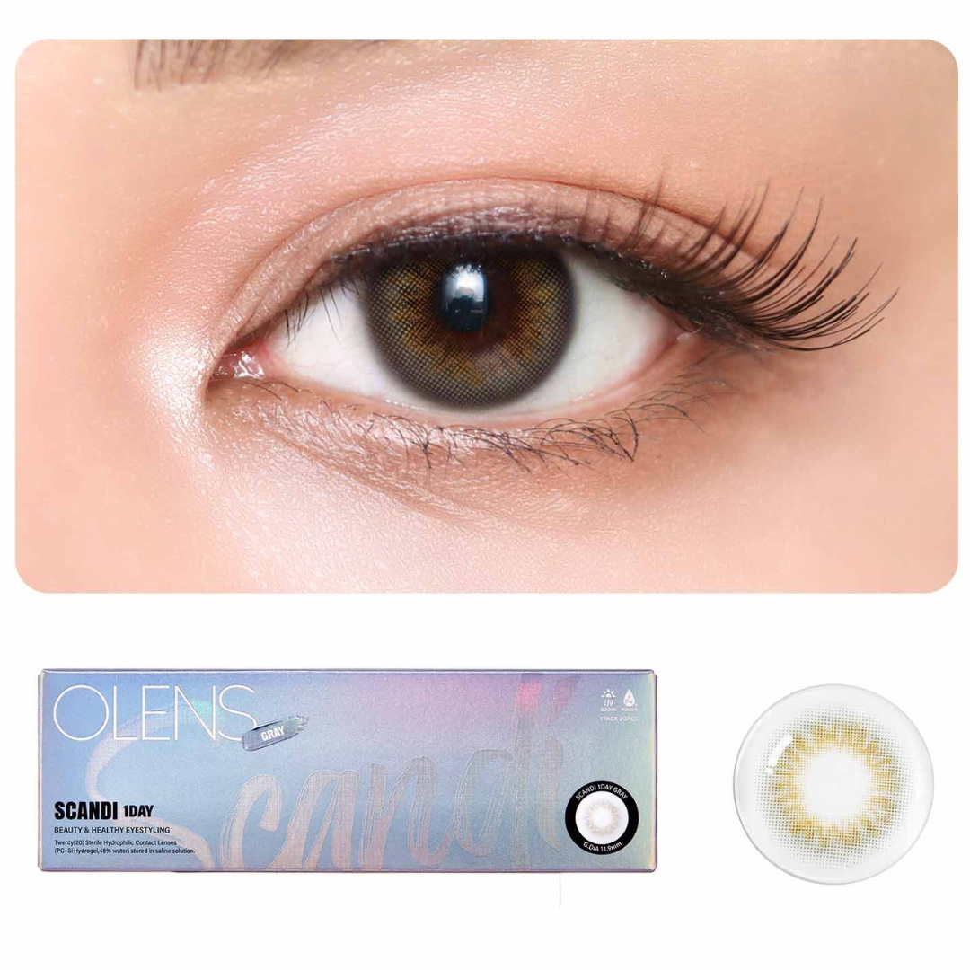 OLENS Scandi Gray One Day (20 Lens/Box)