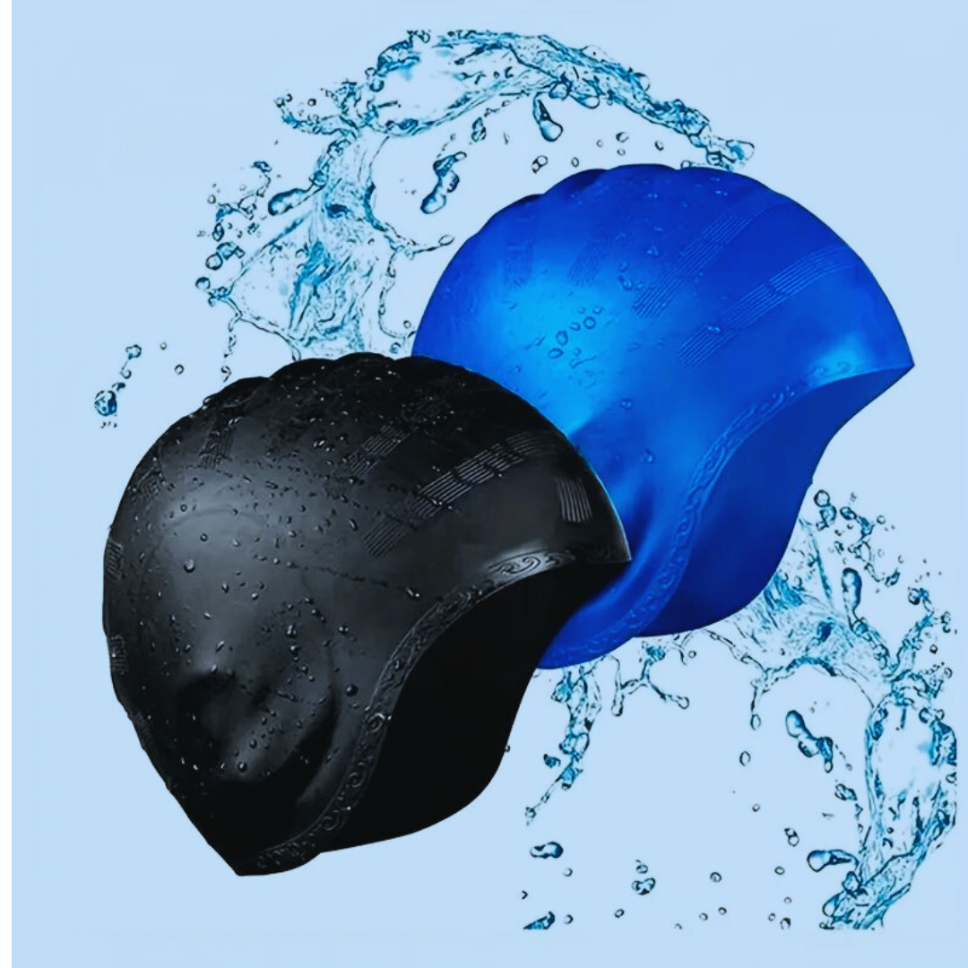 First Lens Silicone Swimming Cap for Adults - Pack of 1