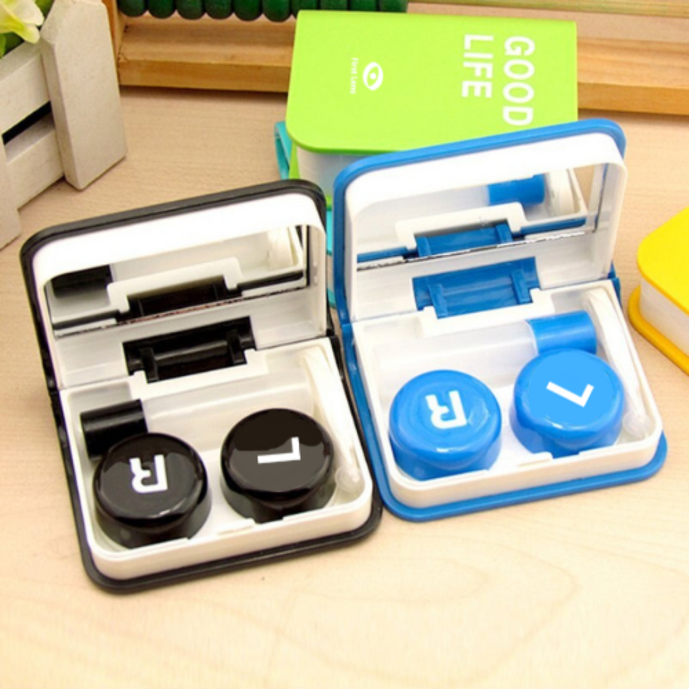 Unique Style: First Lens Designer Book Shape Contact Lens Case
